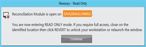 Additional Details of the Inventory Reconcile Module