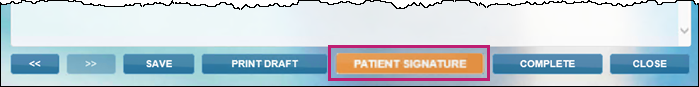 Capturing the Patient Signature