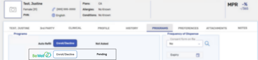 Linking a Be Well™ Account to Propel Rx