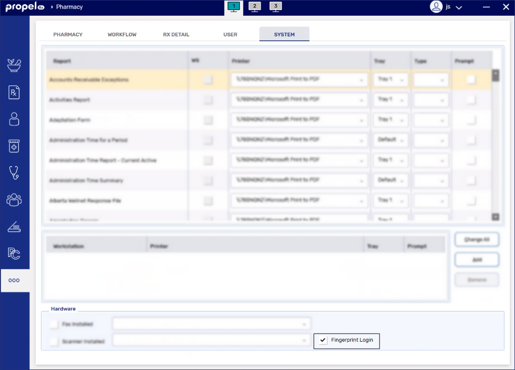 Installing and Enabling the Fingerprint Reader