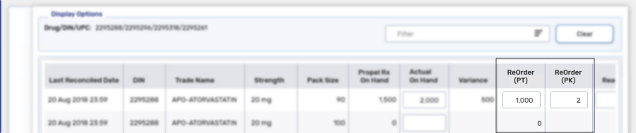 Inventory Reconcile Module