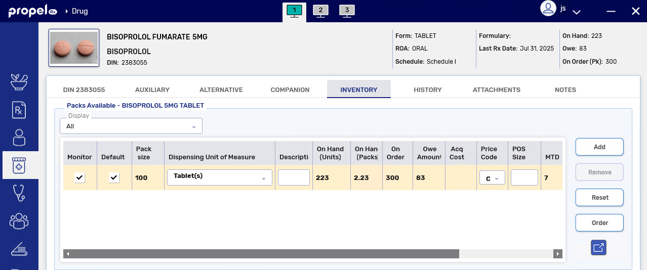 Processing Owe Balances With Digital Owe Balance OFF