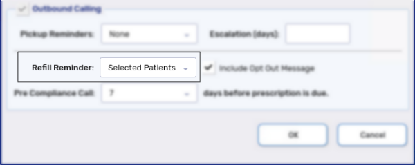 Refill Reminder IVR Outbound Calling